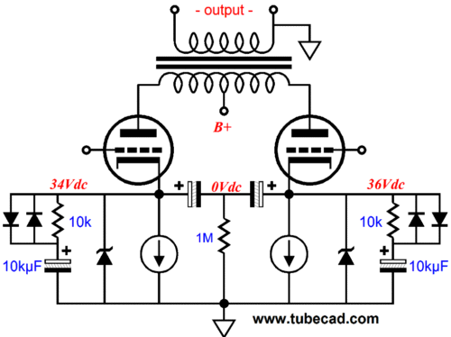 Cathode Bias with a Counstant Current Source
